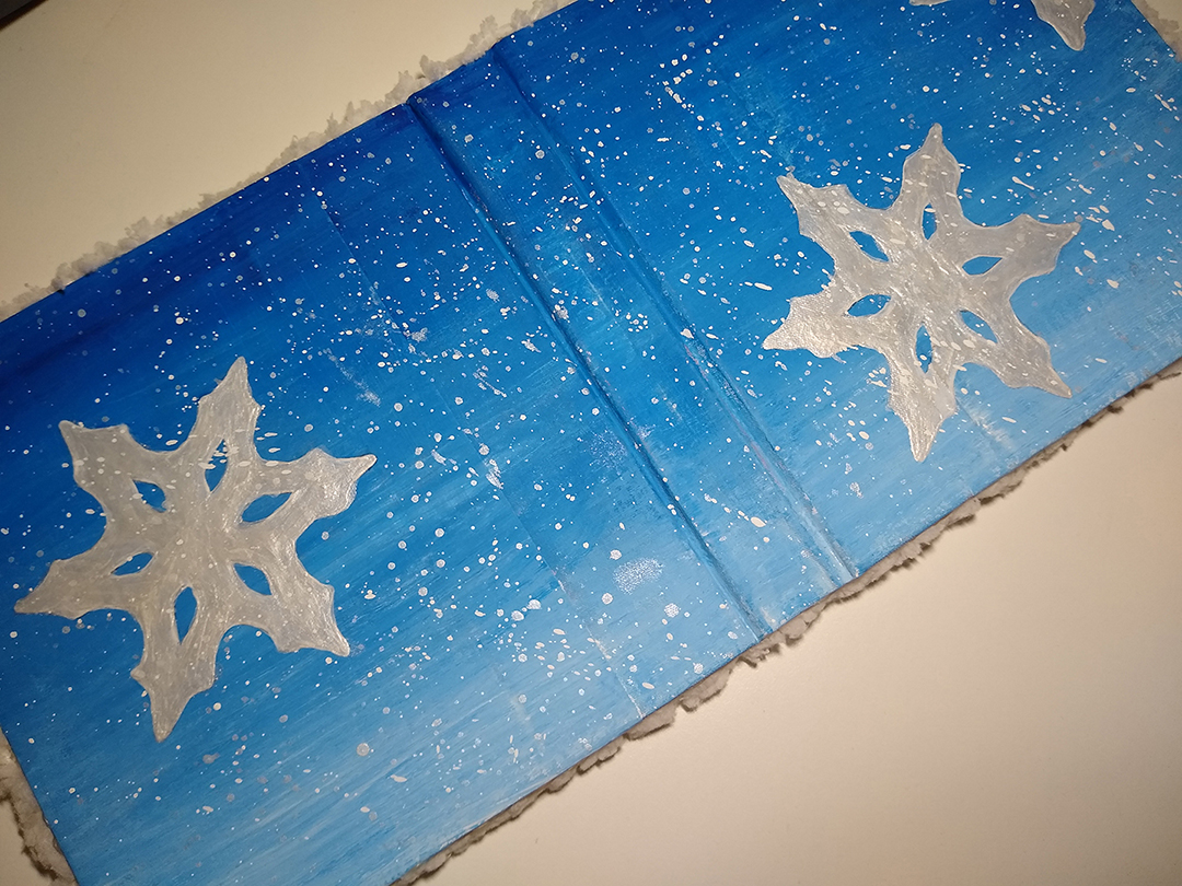 Altered Book Landscape – Fiber Designs by Ann